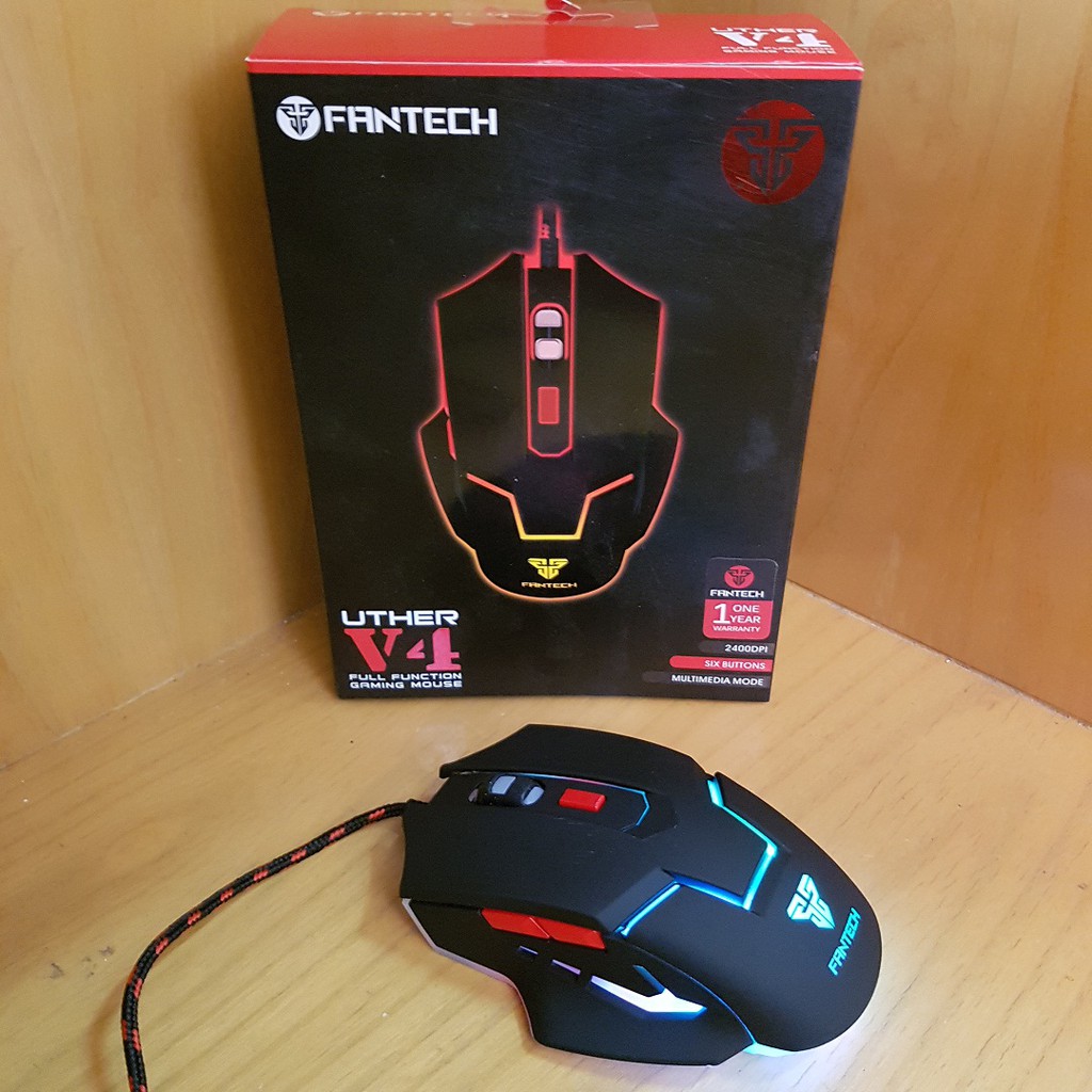 Jual Fantech V4 Uther - Full function Gaming Mouse | Shopee Indonesia
