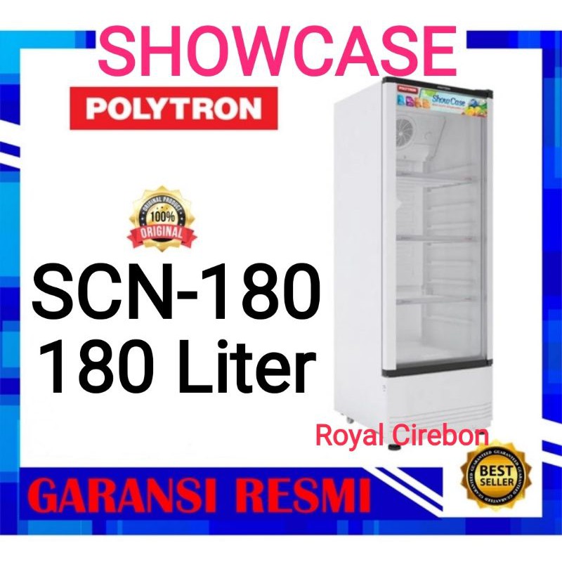 Jual Showcase polytron scn-180 kapasitas 180liter khusus utk wil ...