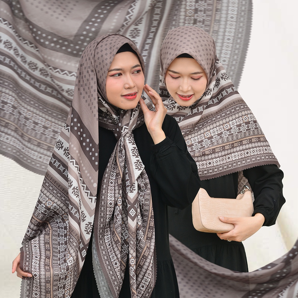 Jual Hijab Jumbo | Kerudung Segi Empat Motif | Jilbab Syar'i Lunara ...