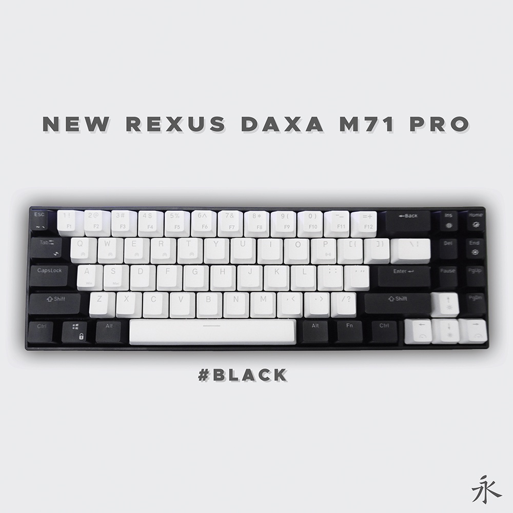 Jual Keyboard Rexus Daxa M71 Pro RGB Bluetooth [KEYBOARD][GAMING ...