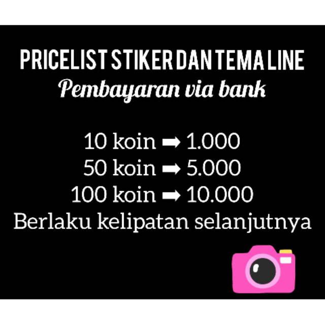 Jual Stiker dan tema line 50c | Shopee Indonesia