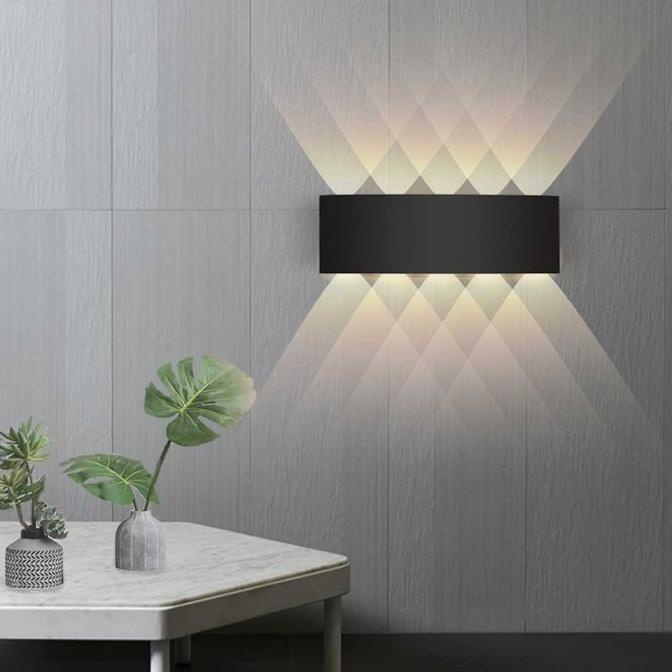 Jual Lampu Hias Tembok Tempel Dekorasi Dinding LED Minimalis 4W 4 LED ...
