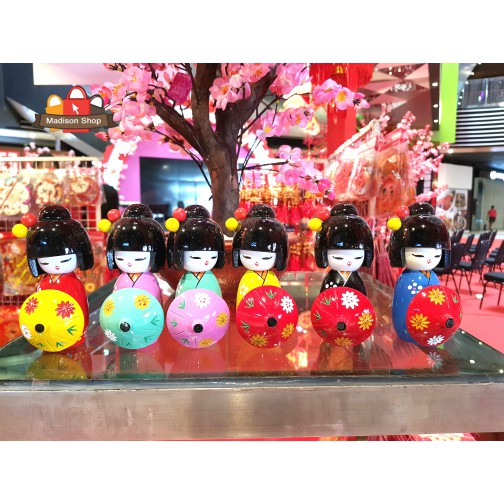 Jual barokah boneka kayu tradisional kimono jepang payung | Shopee ...