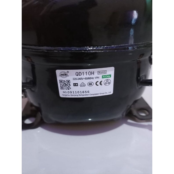 Jual Kompresor kulkas 1 pintu 1/3 pk Model QD110H | Shopee Indonesia