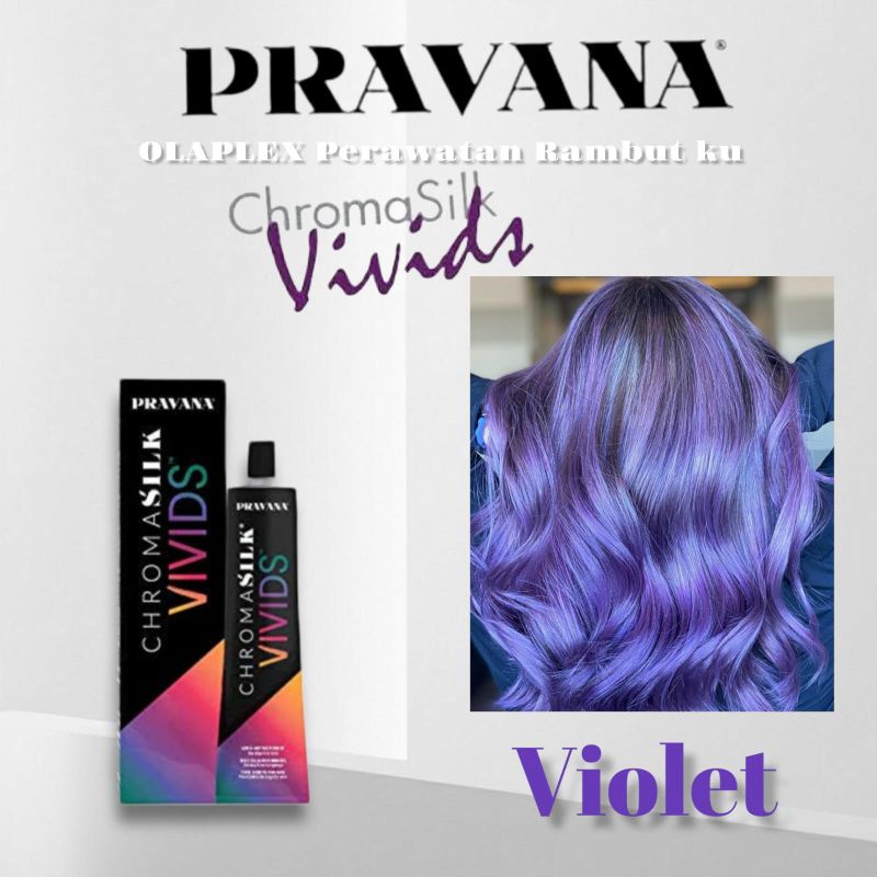 Jual Cat Rambut Pravana Vivids Violet Vegan Hair Color Shopee Indonesia