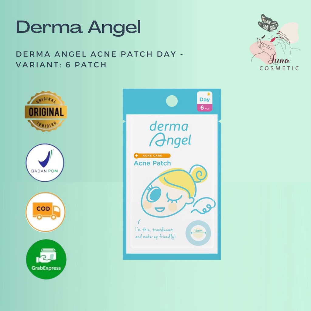 Jual Derma Angel Acne Patch Day 6 - variant 6 Patch BPOM | Shopee Indonesia