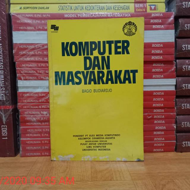 Jual BUKU ORIGINAL - KOMPUTER DAN MASYARAKAT | Shopee Indonesia