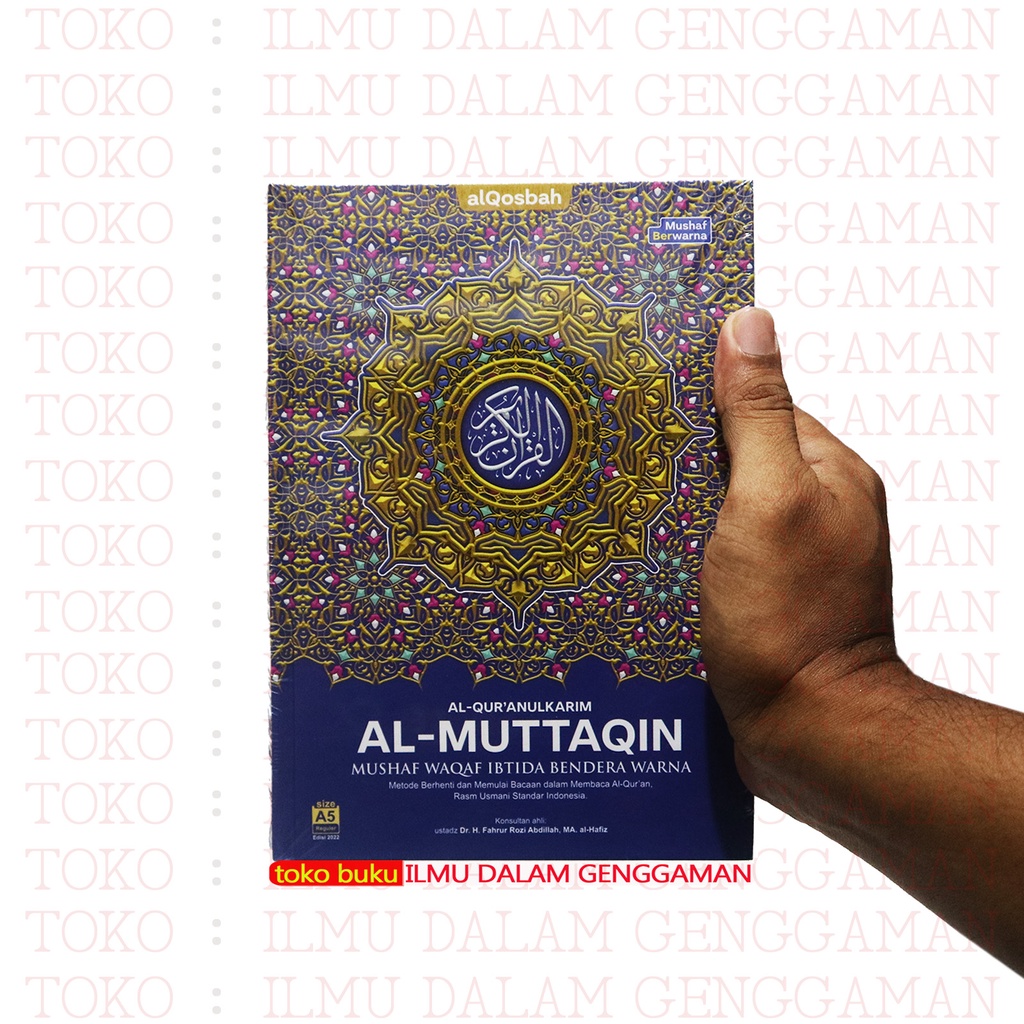 Jual BIRU - Al Quran Al Muttaqin A5 HC Mushaf Waqaf Ibtida Bendera ...