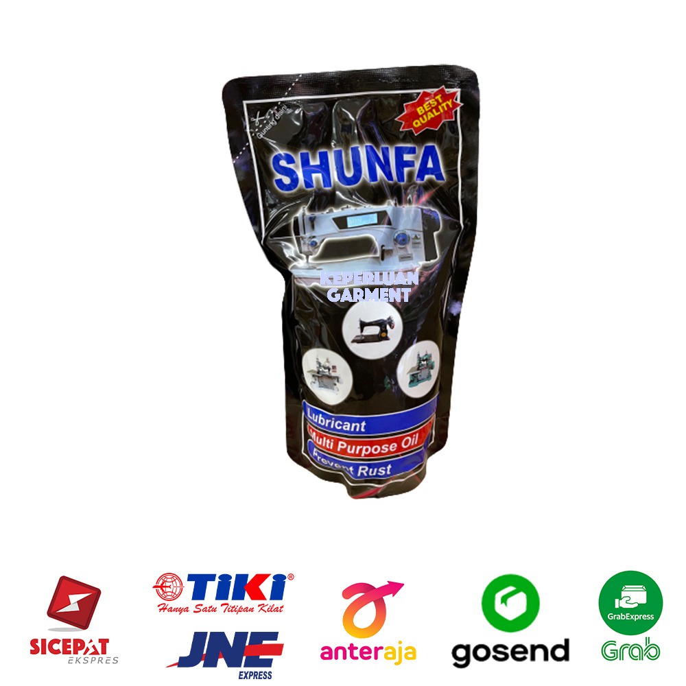 Jual Minyak SHUNFA Refill 900 ml - Minyak Mesin Jahit Industry Dan ...
