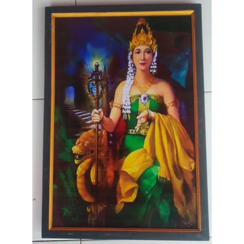Jual Lukisan murah poster murah hiasan dinding gambar NYI Roro kidul ...
