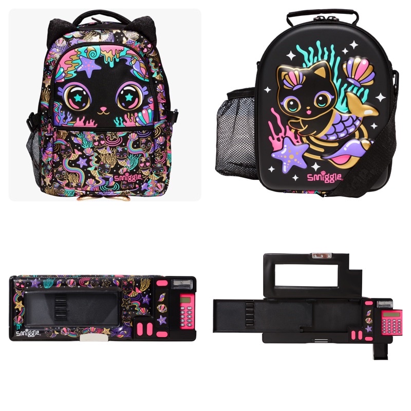 Jual Smiggle Hey There Cat Mermaid Classic Attachable | Shopee Indonesia