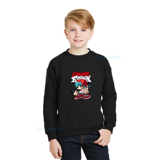 Jual Sweater Crowneck Anak Friday Night Funkin FNF Funkin | Shopee ...