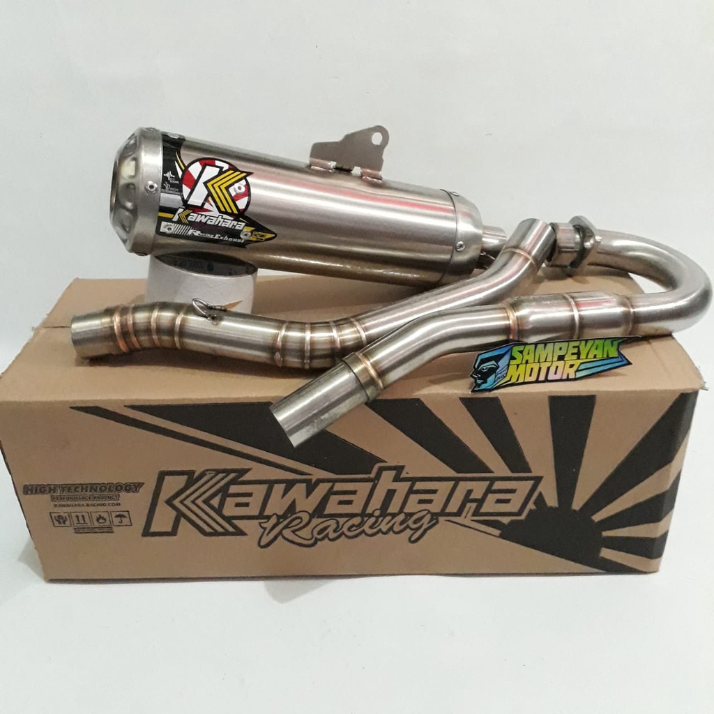 Jual Knalpot Kenalpot Racing Kawasaki KLX 150 GT-Pro Kawahara | Shopee ...
