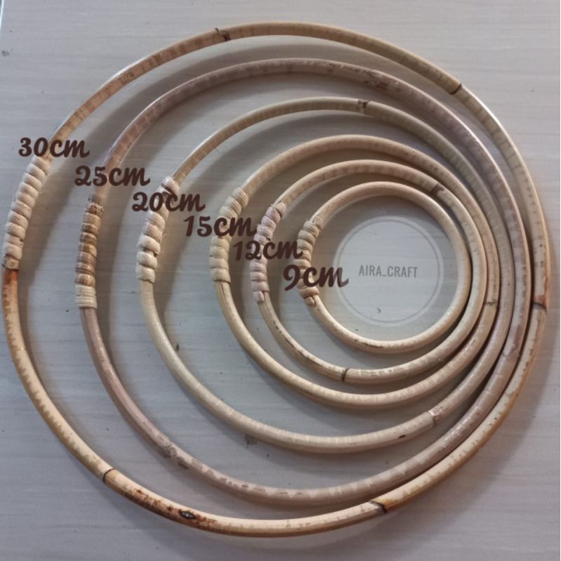 Jual Ring rotan Rotan bulat Untuk machrame dan kerajinan | Shopee Indonesia