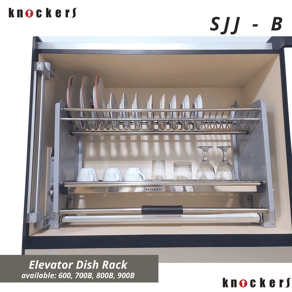 Jual Knockers Elevator Basket Dish Rack SJJ B | Shopee Indonesia