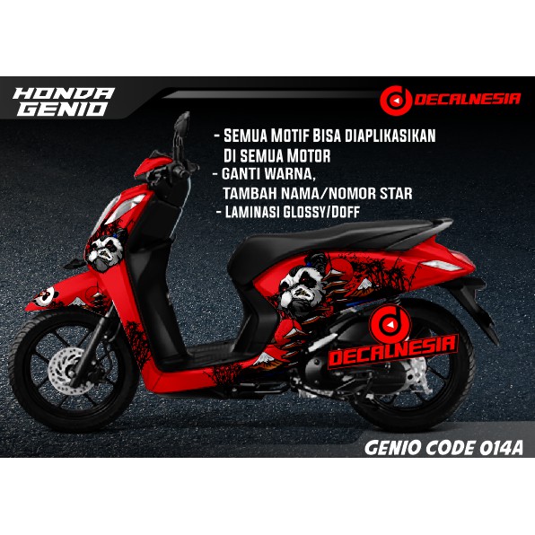 Jual Decal Genio Stiker Genio Sticker Genio Decal Stiker Genio Stiker ...