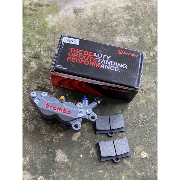 Jual kaliper brembo 4p thailand detail original mirip orinya universal semua motor | Shopee ...