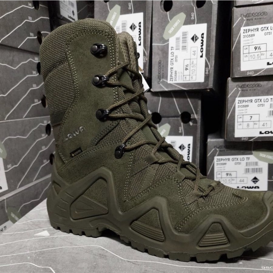 Jual Sepatu Tactical Pria Outdoor LO*WA Zephyr GTX Millitary Boots ...