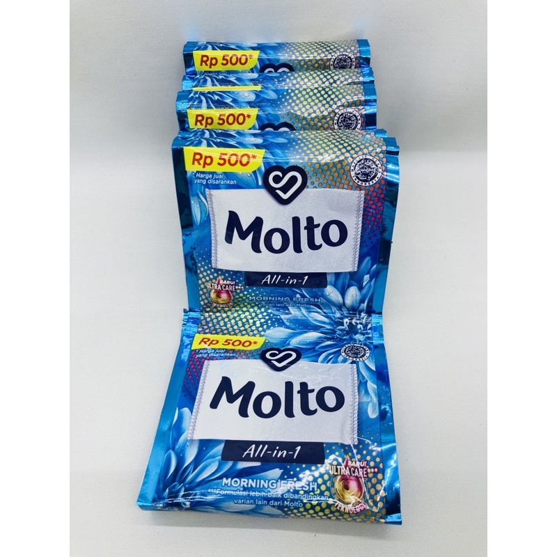 Jual Molto Pewangi Sachet 500-an renteng (12sachet) All Varian | Shopee ...
