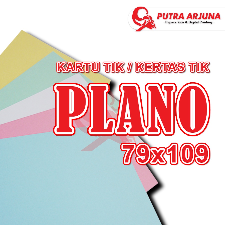 Jual KARTU TIK 79x109 PLANO 200gsm | Shopee Indonesia