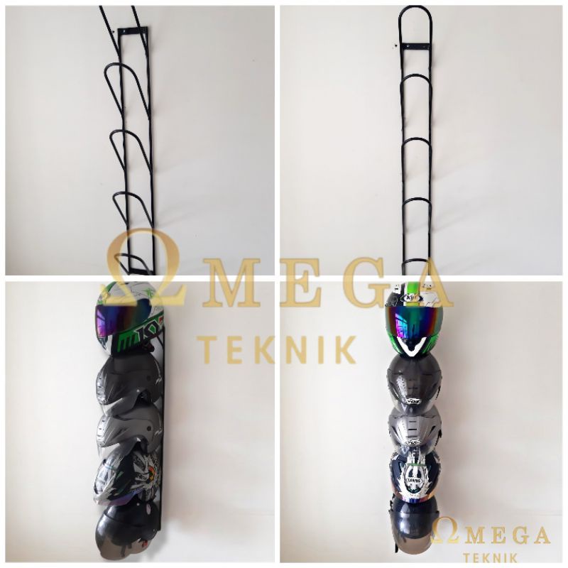 Jual gantungan helm / bracket helm / tempat helm | Shopee Indonesia