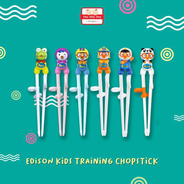 Jual Edison Training Chopstick ( Edison Chopstick ) / Pororo / Petty ...