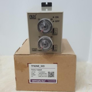 Jual Twin Timer Hanyoung Nux Tf62Ne_30D Original | Shopee Indonesia