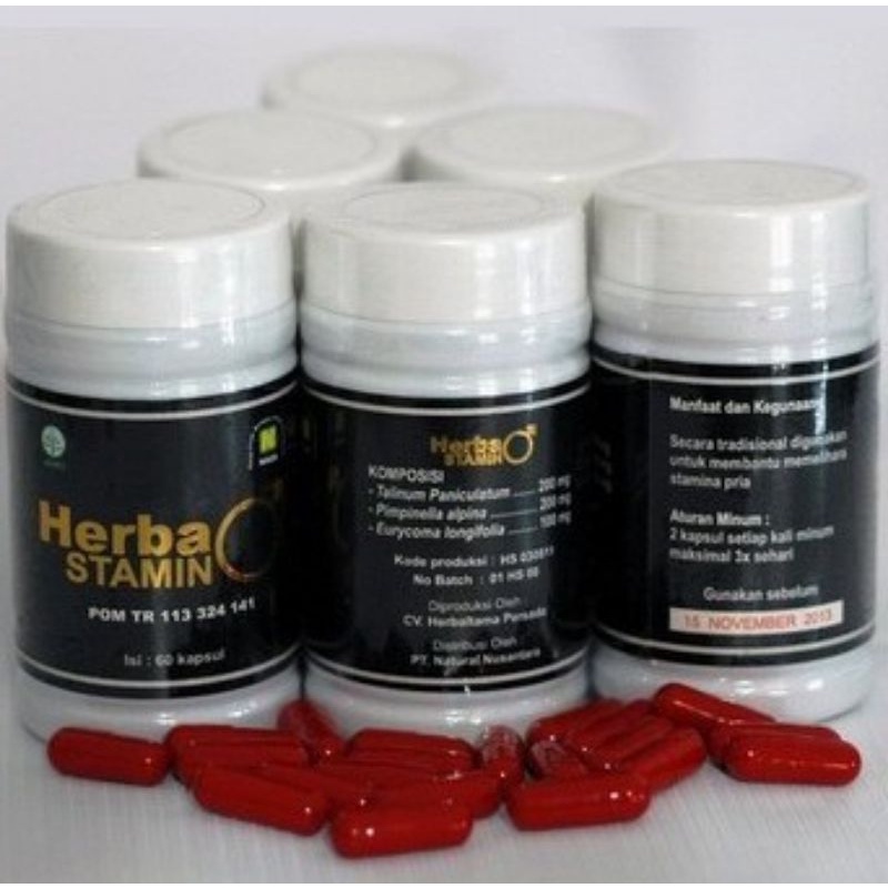 Jual HERBASTAMIN PENAMBAH STAMINA KHUSUS PRIA | Shopee Indonesia