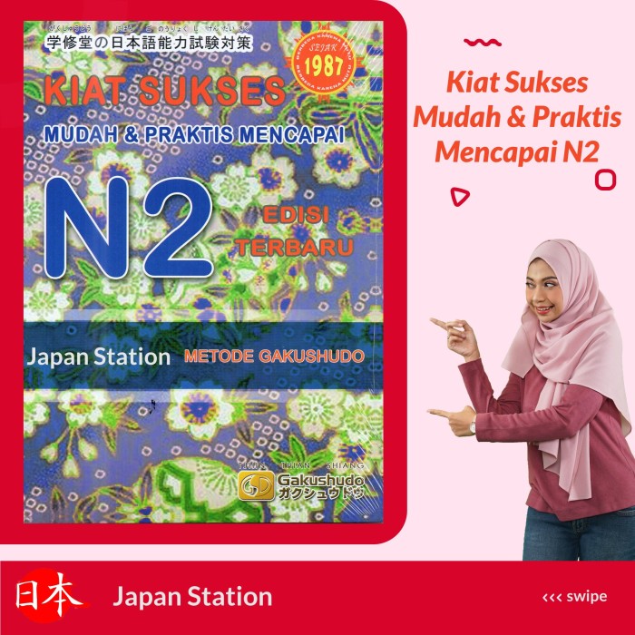 Jual Kiat Sukses Mudah dan Praktis Mencapai N2 - Metode Gakushudo ZS*063 | Shopee Indonesia