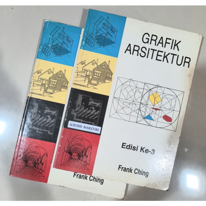 Jual Buku (Original 100%)⭐⭐⭐ Grafik Arsitektur - Frank Ching | Shopee ...