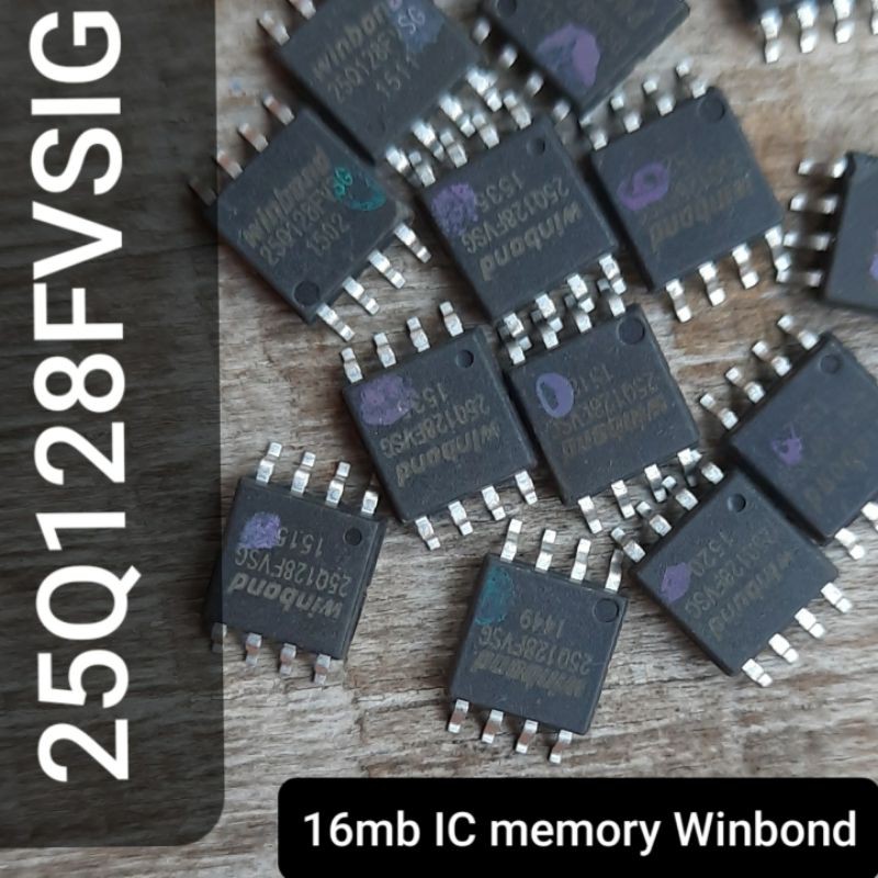 Jual IC MEMORY WINBOND 25Q128 W25Q128 W25Q128FVSG | 25Q32 W25Q32 25Q32BVSIG 25Q32FVSIG ~16mb/4mb ...