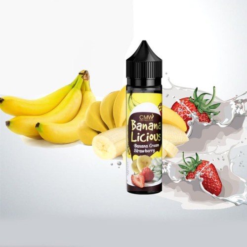 Jual LIQUID POD 60ML BANANA LICIOUS TERMURAH | Shopee Indonesia