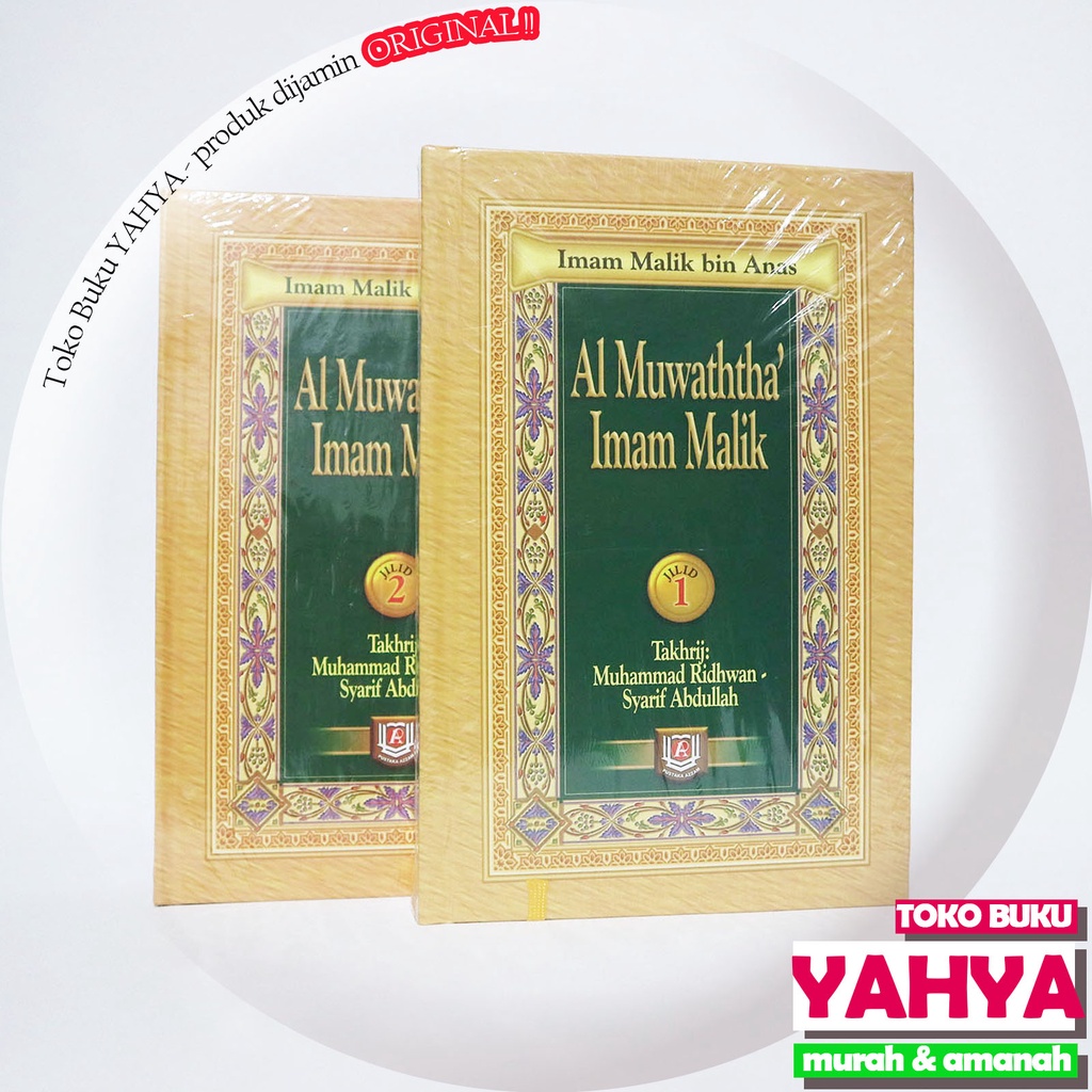 Jual 2 Buku SET Terjemah Kitab Al Muwatha - Al muwaththa Imam Malik ...