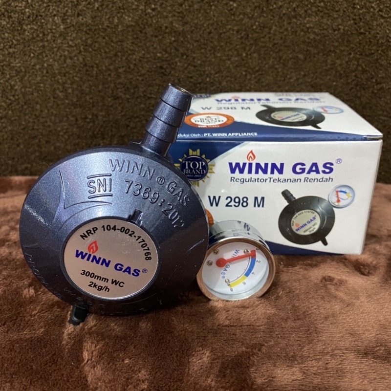 Jual Regulator winn gas w298m / Regulator Gas Meter Tekanan rendah WINN ...
