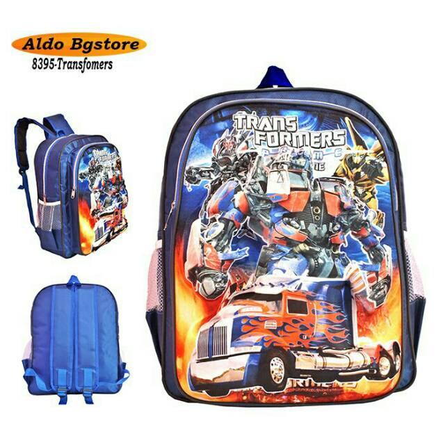 Jual NAYLA_SHOP_BANDUNG - TAS ANAK KARAKTER TRANSFORMERS 3D EMBOS TAS ...