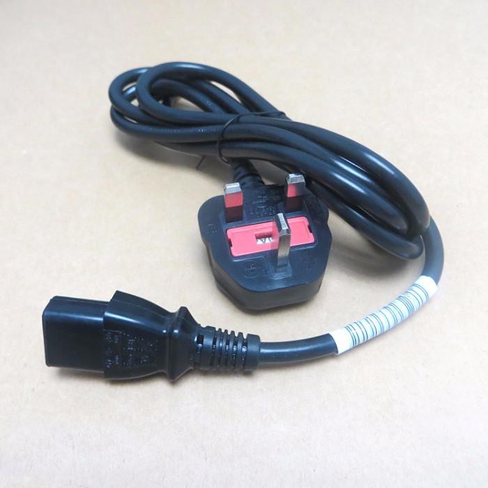 Jual Cable Power British Plug 1.8 metre ( 3 x 0.75 mm2 ) | Shopee Indonesia