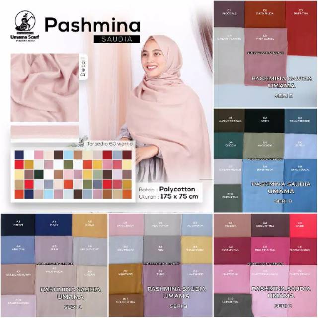 Jual PASHMINA SAUDIA UMAMA | Shopee Indonesia