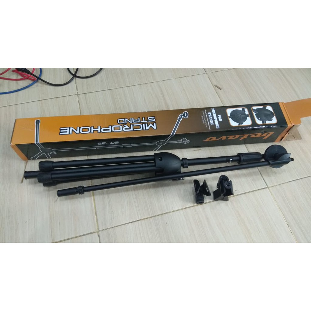 Jual STAND MIC BETAVO ST 25 stand microphone betavo st25 | Shopee Indonesia