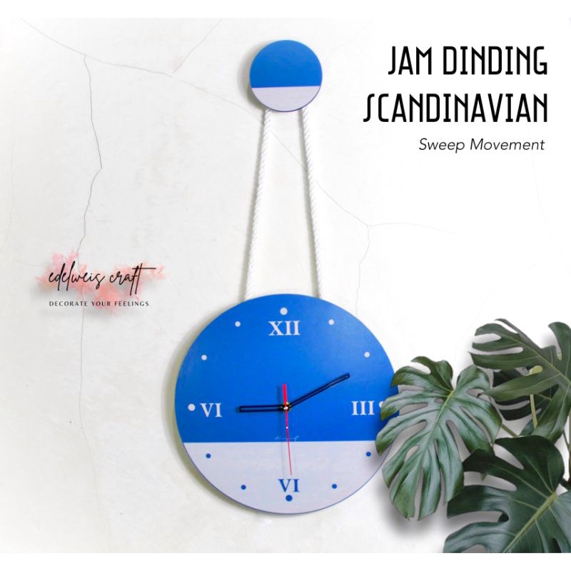 Jual JAM DINDING MINIMALIS / JAM DINDING AESTHETIC / JAM DINDING ...