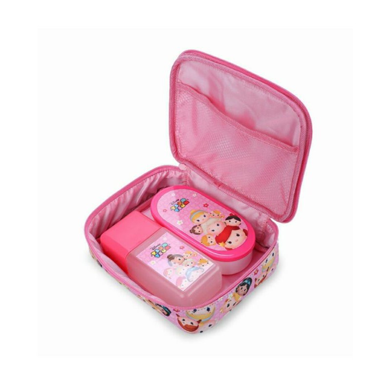 Jual Lunch Box Set 3 / Tempat Makan Set Disney Tsum Tsum Pink | Shopee ...