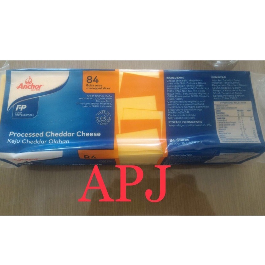 Jual Anchor Red Cheddar Slices Halal certified | Shopee Indonesia