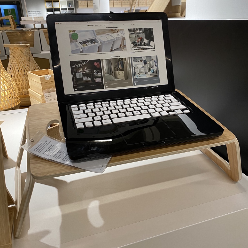 Jual ALAS LAPTOP RANJANG IKEA / MEJA LIPAT UNTUK LAPTOP / BAKI LIPAT ...