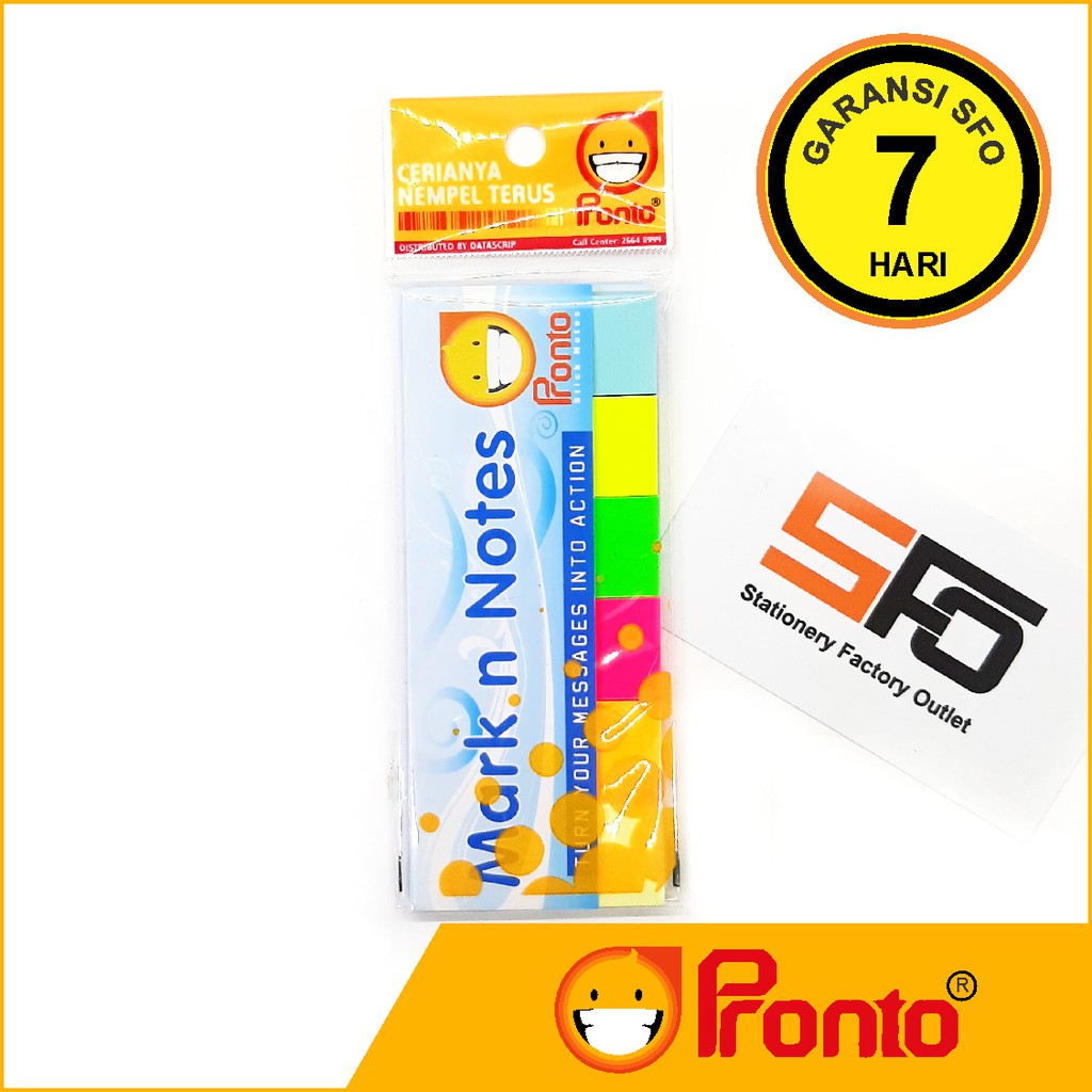 Jual Index Tabs Pronto 6 Warna (Mark / Page Marker) | Shopee Indonesia
