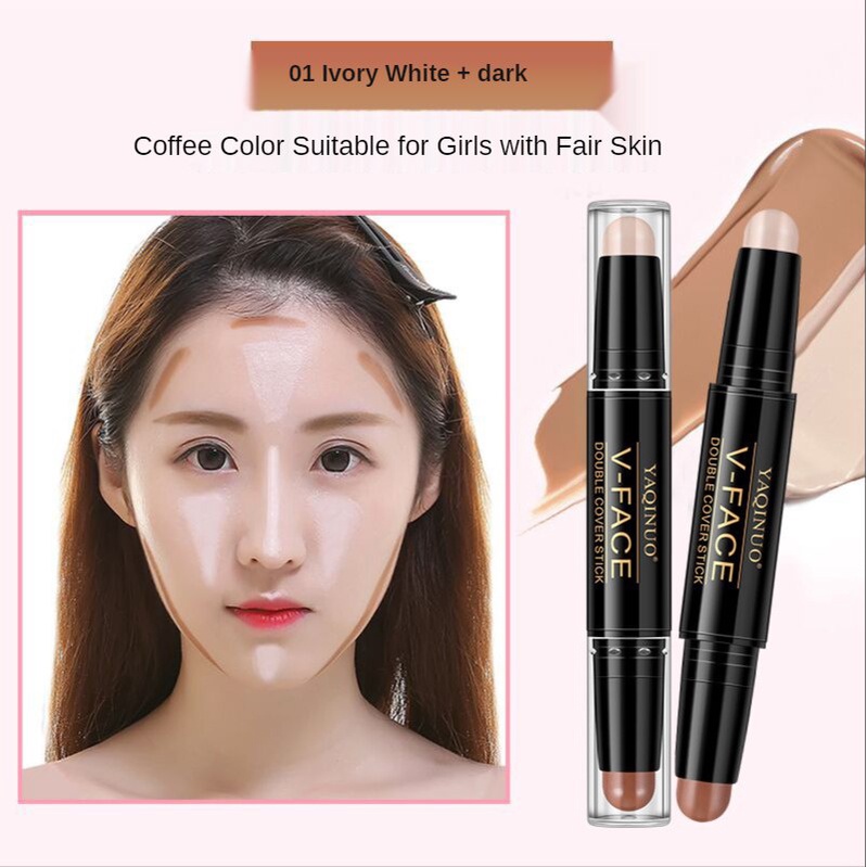 Jual Concealer Stick Highlight And Contour Stick Dual Ended Full