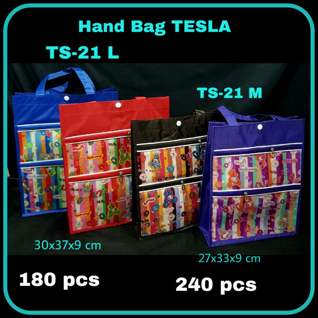 Jual SOS Hand Bag Lux TESLA L / Goodie Bag / Tas Serbaguna / Tas ...