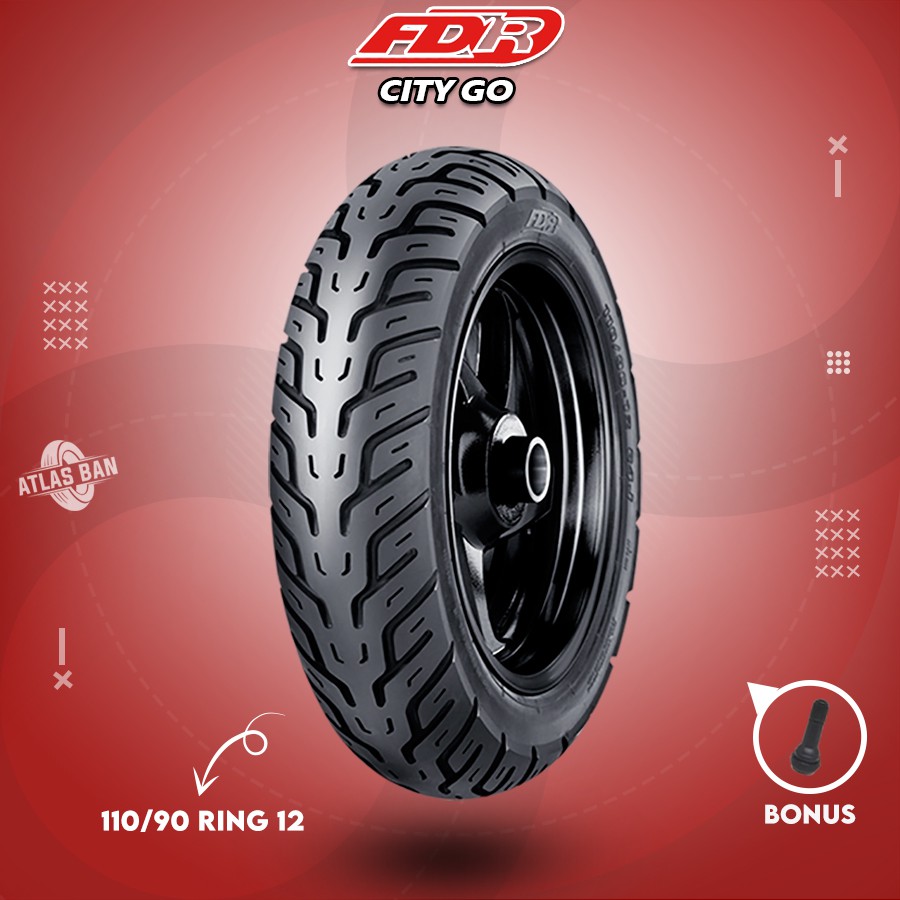 Jual Ban Belakang Tubles Motor HONDA NEW SCOOPY - YAMAHA FREEGO FDR CITY GO 110/90 Ring 12 ...
