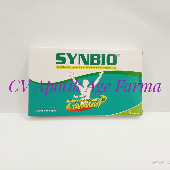 Jual Synbio Capsule isi 30 (Kalbe Farma) Jual per Box | Shopee Indonesia