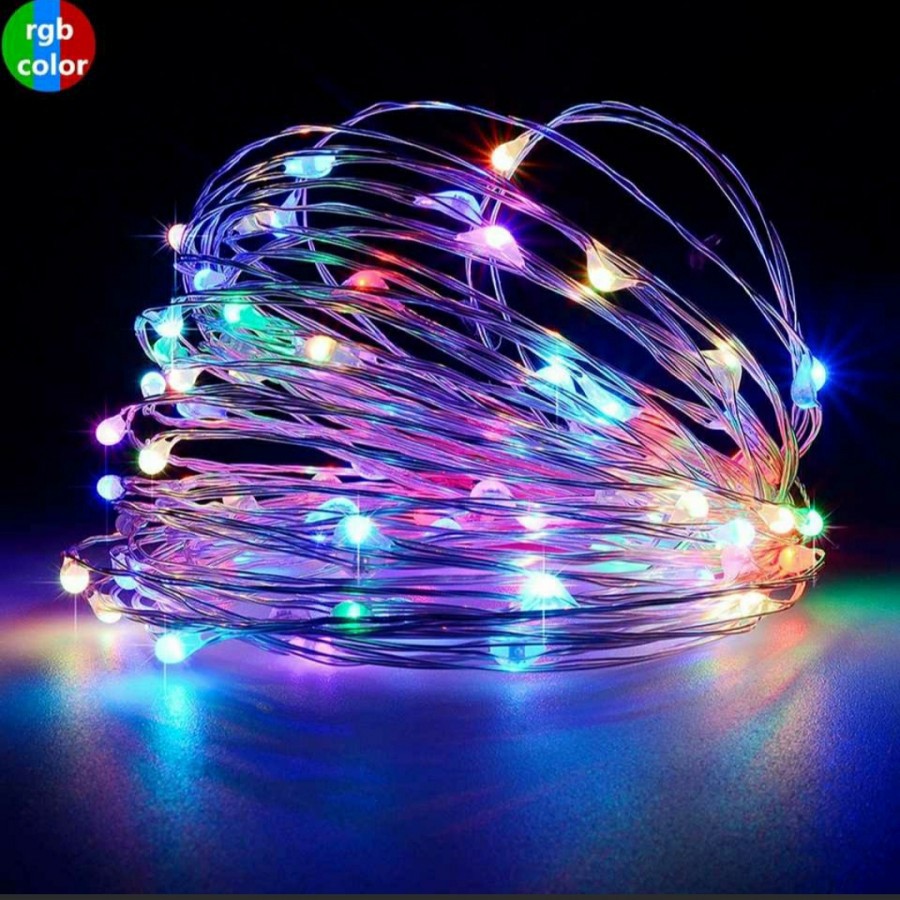 Jual Lampu Hias Dekorasi Usb 50 led 5 meter - RGB | Shopee Indonesia