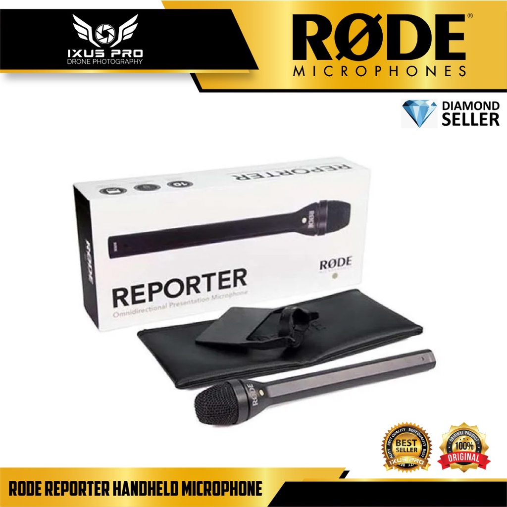 Jual Rode Reporter Handheld Microphone | Shopee Indonesia