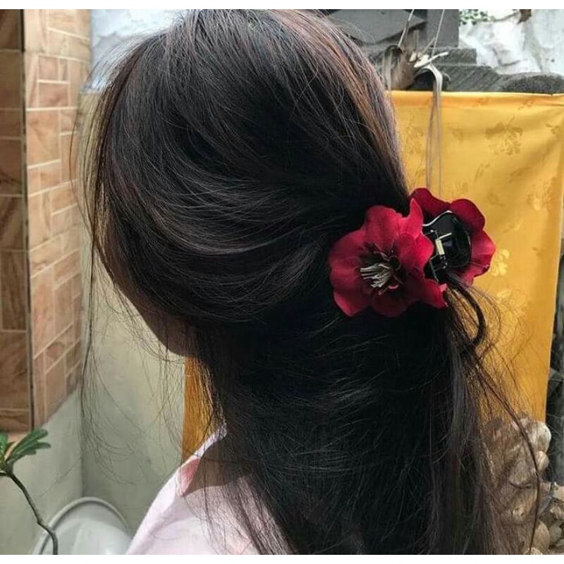 Jual jeday sakura / jepit rambut sakura / jepit badai sakura / hiasan ...